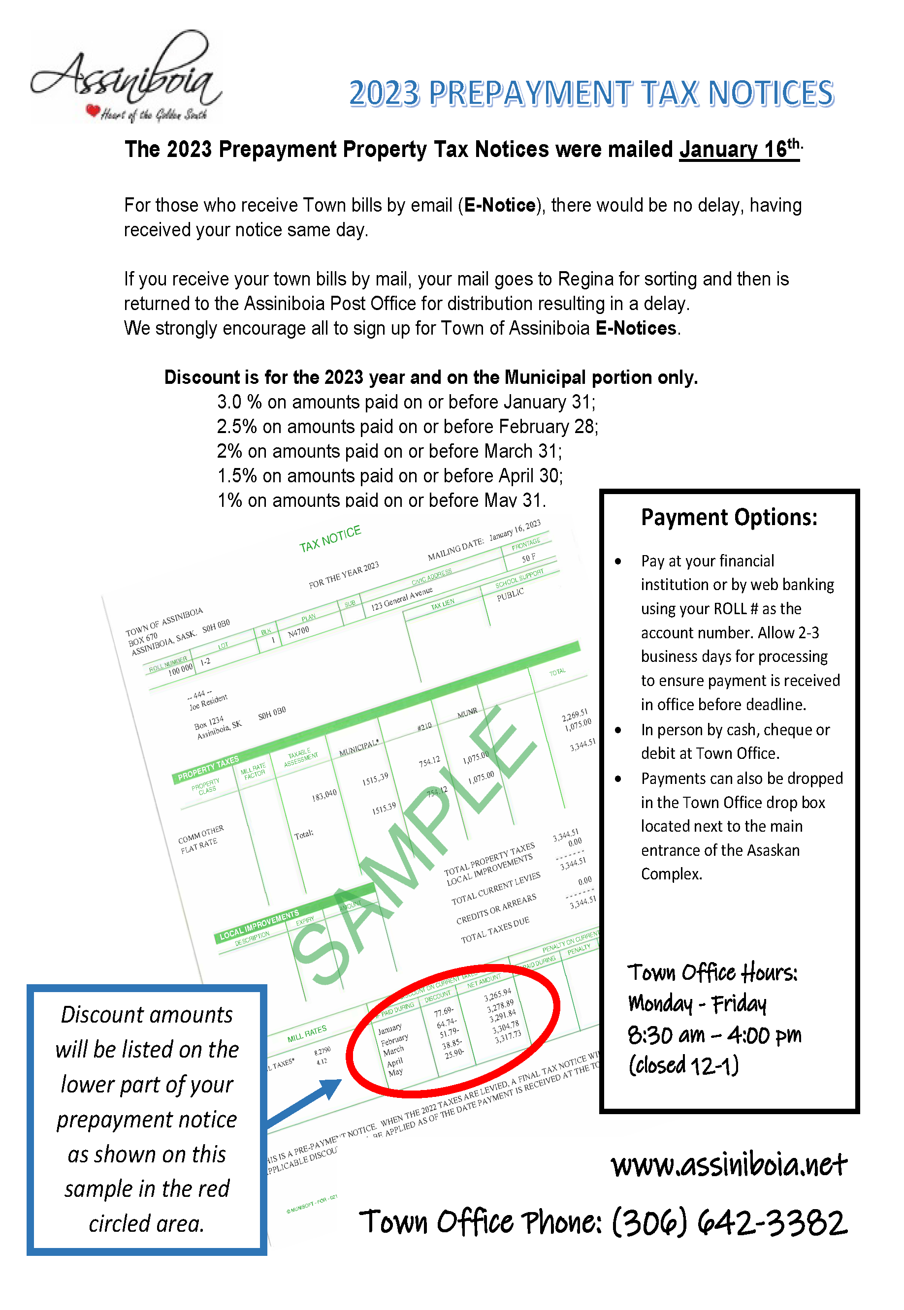 Welcome to Town of Assiniboia